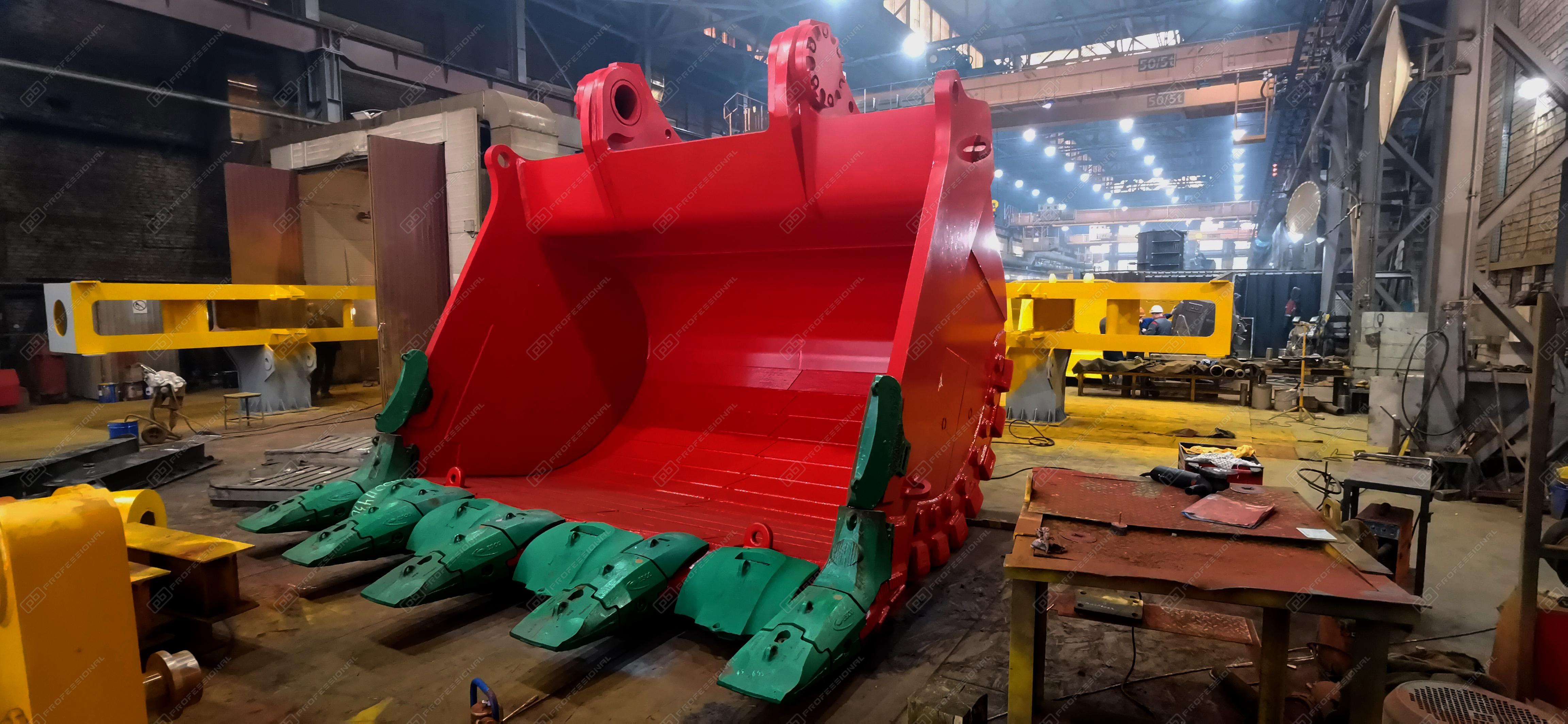 Biggest buckets ever built in Russia by Professional LLC